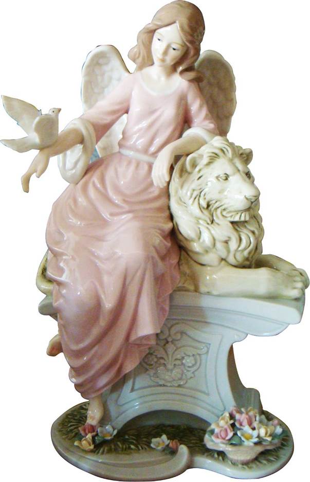 Angel With Lion
