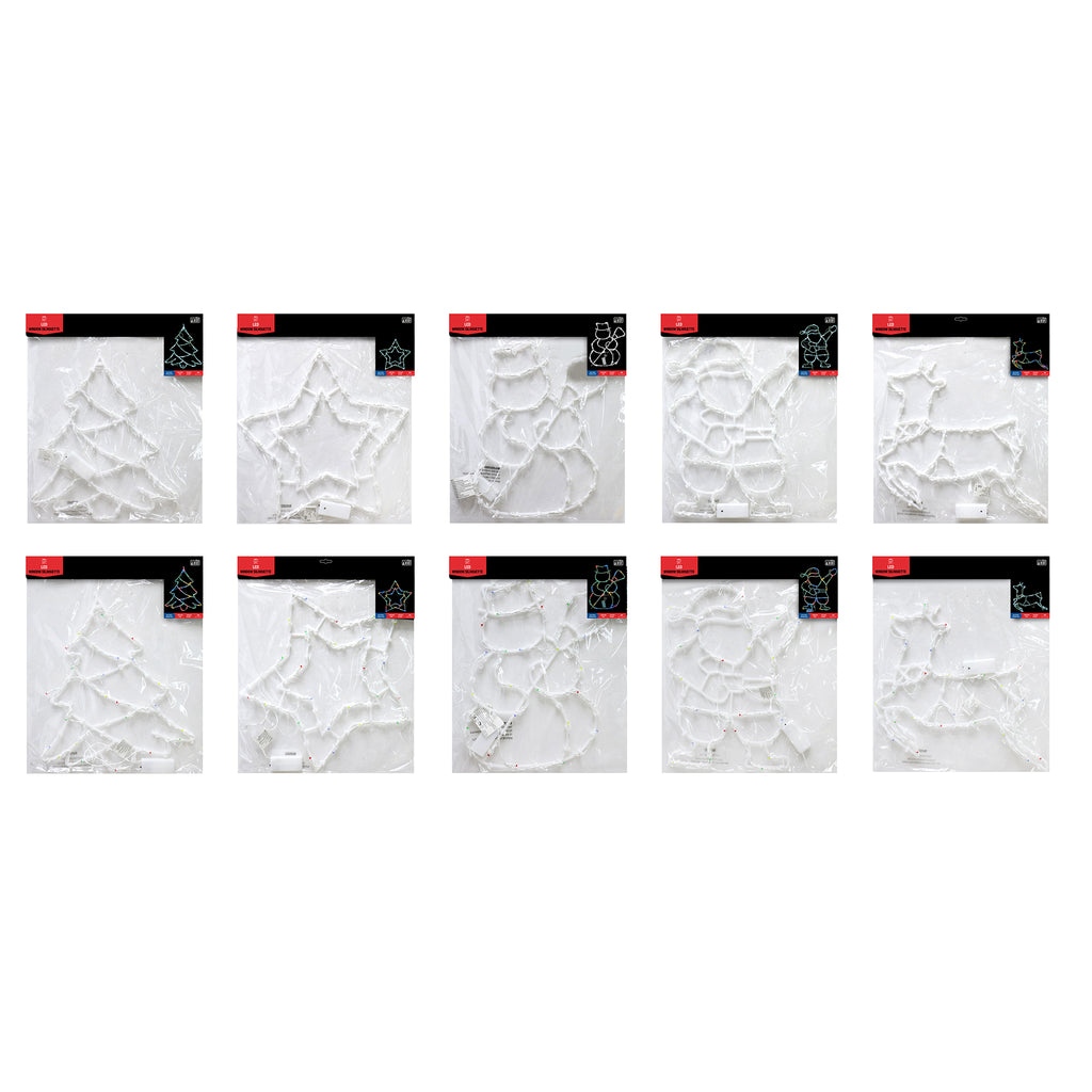 Silhouette Window Lights BOP