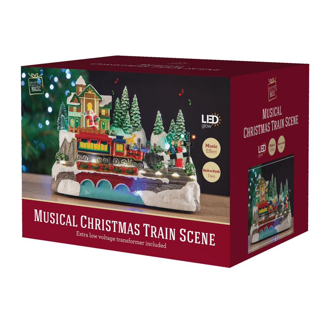 Musical Train Station Scene